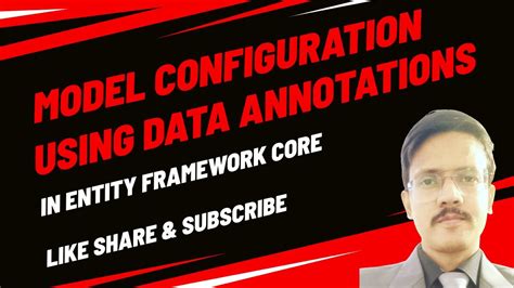 Configuration Entity Framework Core Data Annotation C Type Of Configuration Part 6 Youtube