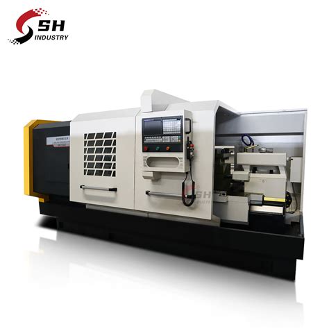 China CNC Heavy Duty Pipe Threading Lathe Machine Qk Big Hole