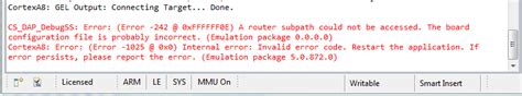 random crashes with jtag xds100v2 on dm8148 processors forum