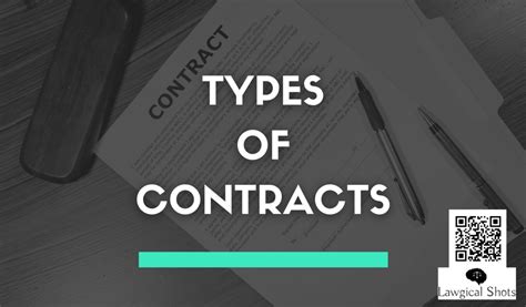Types Of Contracts In India Lawgical Shots