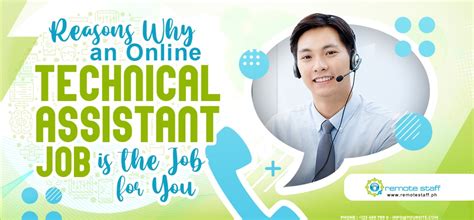 Reasons Why An Online Technical Assistant Job Is For You Remote Staff