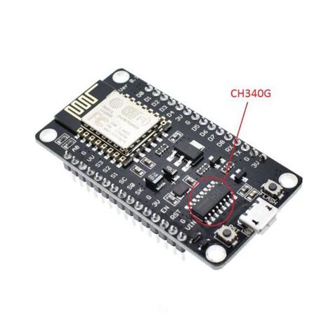 nodemcu v3 wifi modulis esp8266 ch340g