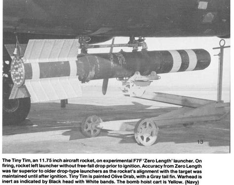 1175 Inch Rocket Mk 3 Mod 0 1 And 2 Tiny Tim Unguided Rocket