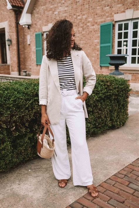 Summer Staples Must Have Pieces For Your White Linen Pants Outfit My