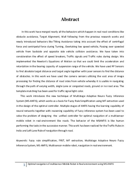 Pdf Optimal Navigation Of Multisensor Mobile Robot In Real Environment Using Ms Anfis