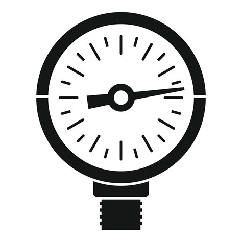 Bar Manometer Icon Simple Vector Control Device 15109558 Vector Art At Vecteezy