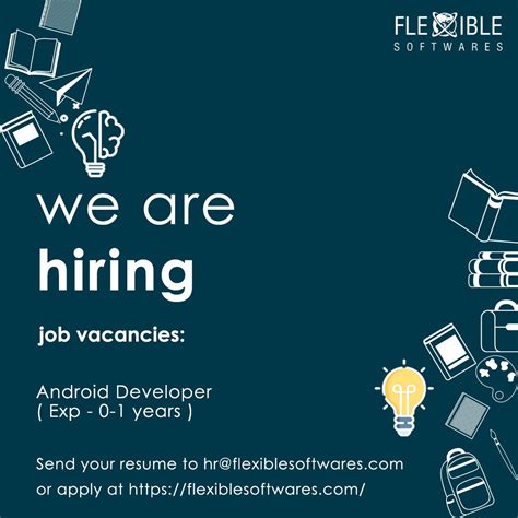 Flexible Softwares Pvt Ltd On Linkedin We Are Hiring Android Developer Exp 0 1 Year