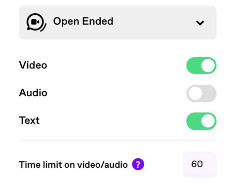 Answer Types Videoask