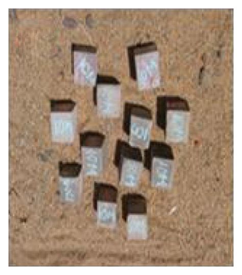 Compressive Strength Test A Compression Test On A Mortar Cube B