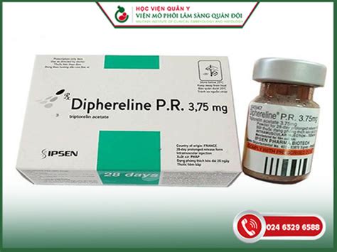 Thuốc Diphereline 375mg Công Dụng Cách Sử Dụng Hiệu Quả