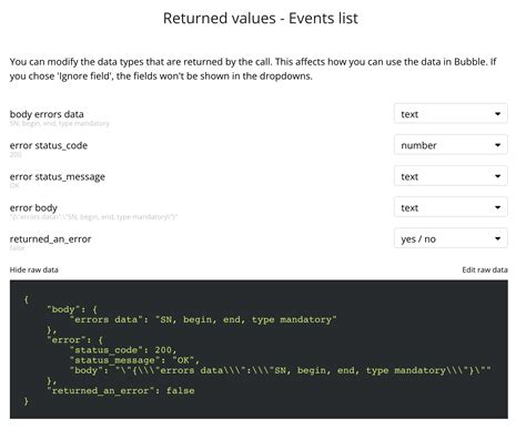 Issue With Api Call To Pas A List In Json Body Apis Bubble Forum