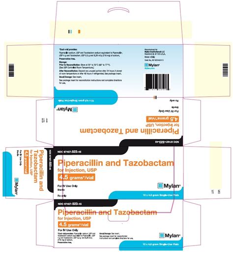 Piperacillin And Tazobactam Fda Prescribing Information Side Effects And Uses