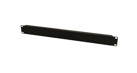 Hyperline BPV-1-RAL9005: фальш-панель для телекоммуникационного шкафа
