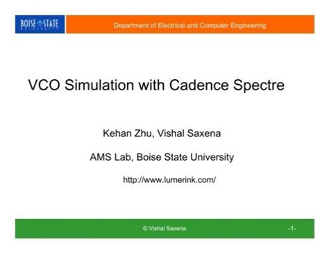 vco simulation using pss analysis ams lab