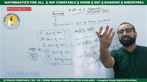 percentage lec 1 jkp jkssb ssc banking