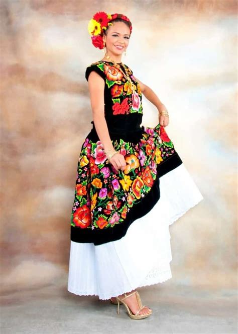 Vestidos Tradicionales Mexico De Moda Moda Y Estilo