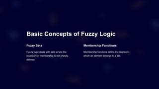 Introduction To Fuzzy Logic Control System PPT