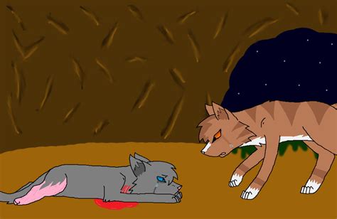 Cinderpelts Death By Foxxflight On Deviantart