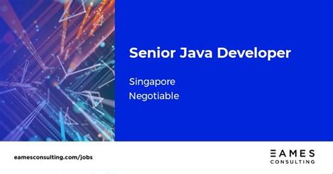 Nigel Ma On Linkedin Senior Java Developer Eames Consulting