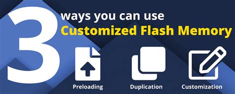 Ways You Can Customize Flash Memory