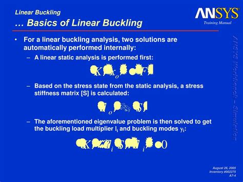 Ppt Linear Buckling Analysis Powerpoint Presentation Free Download