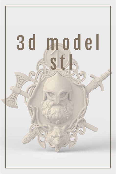 3d Model Stl Cnc Router File 3dprintable Thor Panel With Wolf Artofit