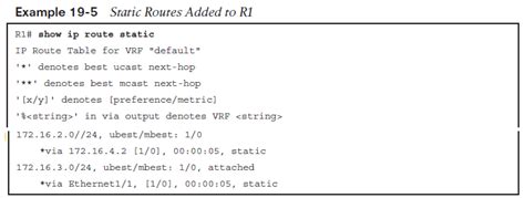 CH Configuring Connected Routes On Cisco Nexus Switches Note