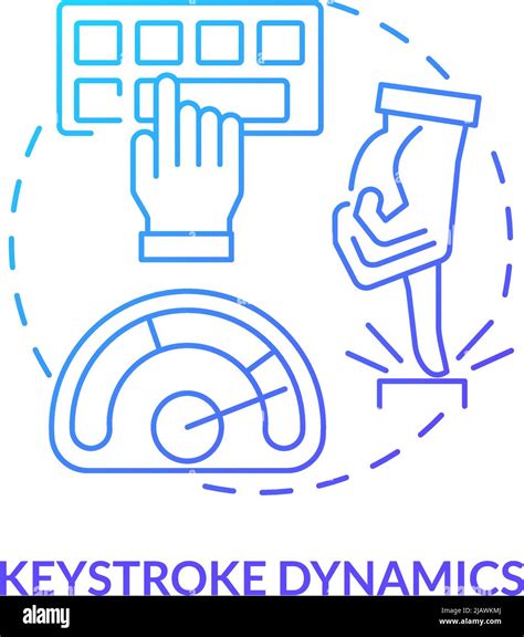 Keystroke Dynamics Stock Vector Images Alamy