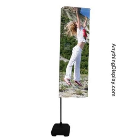 Flag Banner 8ft Tall Wind Dancer Custom Designed Feather Flags