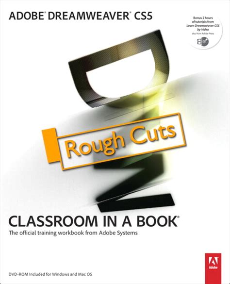 adobe dreamweaver cs5 classroom in a book rough cuts peachpit