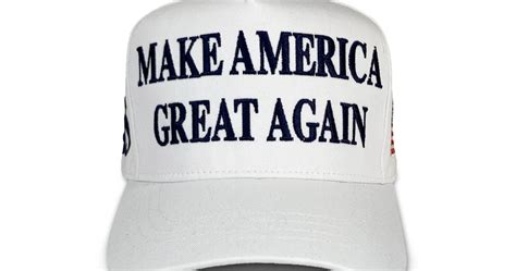 Official Make America Great Again 45th President Hat White Laura