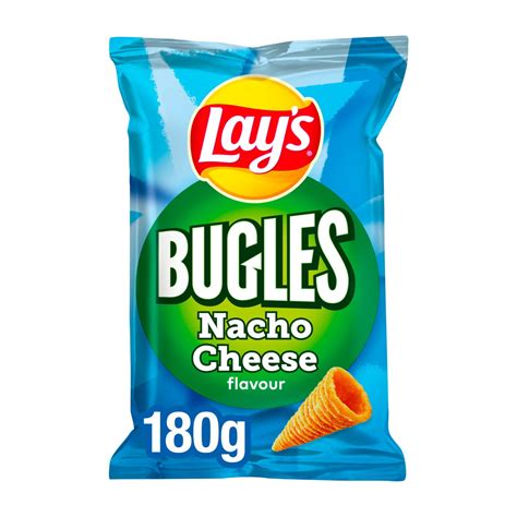 Lay's Bugles nacho cheese 180 gram - Kantoor & Schoonmaakartikelen