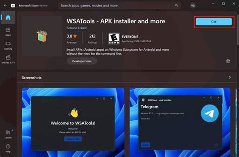Install Android Apps Outside Amazon Appstore Via WSATools Win11