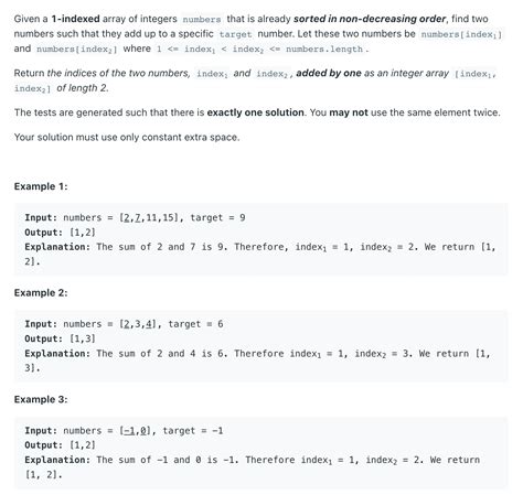 알고리즘 Two Pointer Method