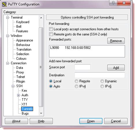 Create Ssh Tunnel Vnc Ridefasr