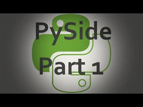 PySide Tutorials Part 1 Computer Programming Stop Cyber Bullying Tutorial