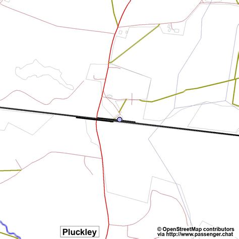 Where Do People Go From Pluckley Plc Station