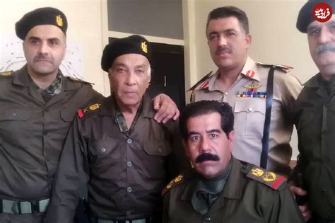 عکس تغییر چهره بهت آور صدام حسین در سریال طوبی در 50 سالگی