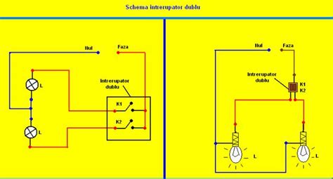 Schema Conexiune Intrerupator Simplu Schema Conexiune Intrerupator Dublu
