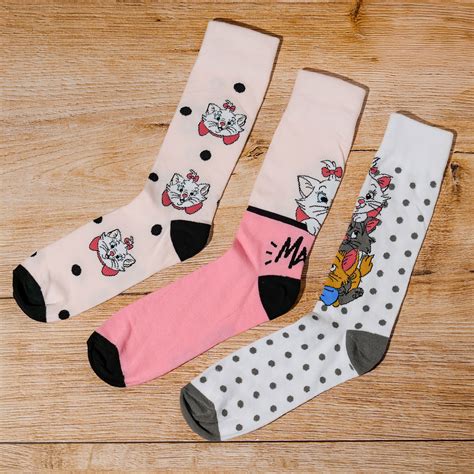 Aristocats Marie Socks 3 Set The Aristocats Elbenwald