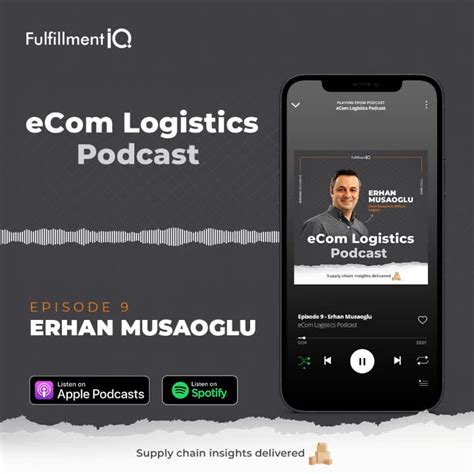 Fulfillment Iq On Linkedin Ecom Logistics Podcast Erhan Musaoglu
