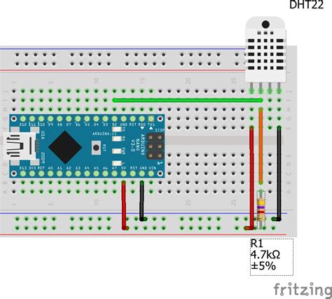 Arduino ESP8266 Raspberry Pi Co DHT22 Temperature And Humidity Sensor