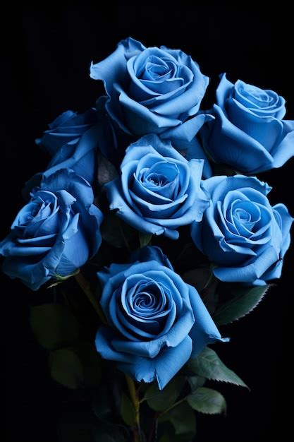 Sky Blue Rose Flower Wallpaper