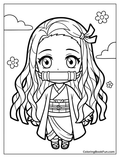 68 Nezuko Coloring Pages Free Pdfs Coloringbookfun