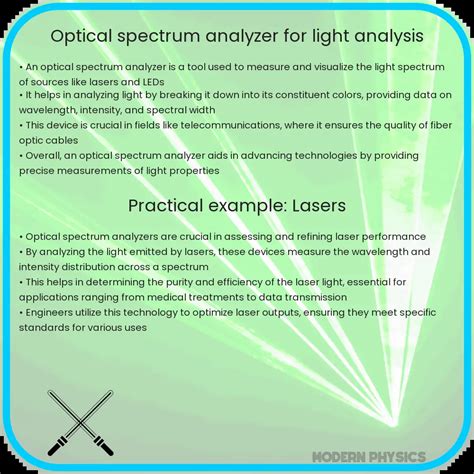 Optical Spectrum Analyzer Precision Speed And Versatility