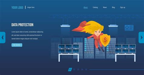 Premium Vector Data Protection Internet Security Protection And