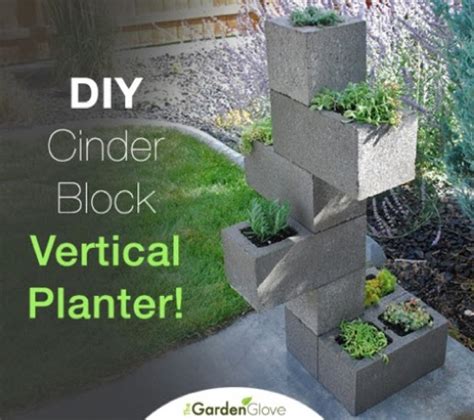 DIY Cinder Block Vertical Planter Homestead Survival