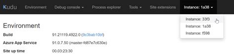 Restarting A Specific Azure Web App Instance Selarom Dot Net