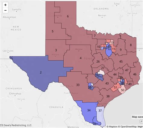 Cube Root Map Of Texas 61 Districts Instead Of 38 Rdavesredistricting