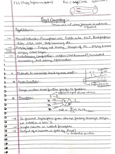 soft computing notes pdf